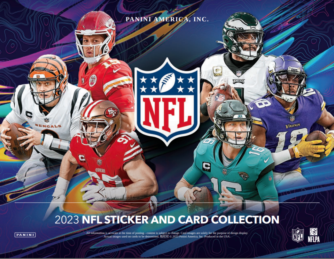 2023 Panini NFL Sticker Collection Book + Sticker Pack – The Ballgame