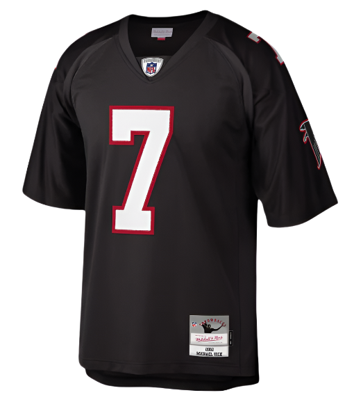 Mitchell & Ness Michael Vick Black Atlanta Falcons 2002 Legacy Player ...