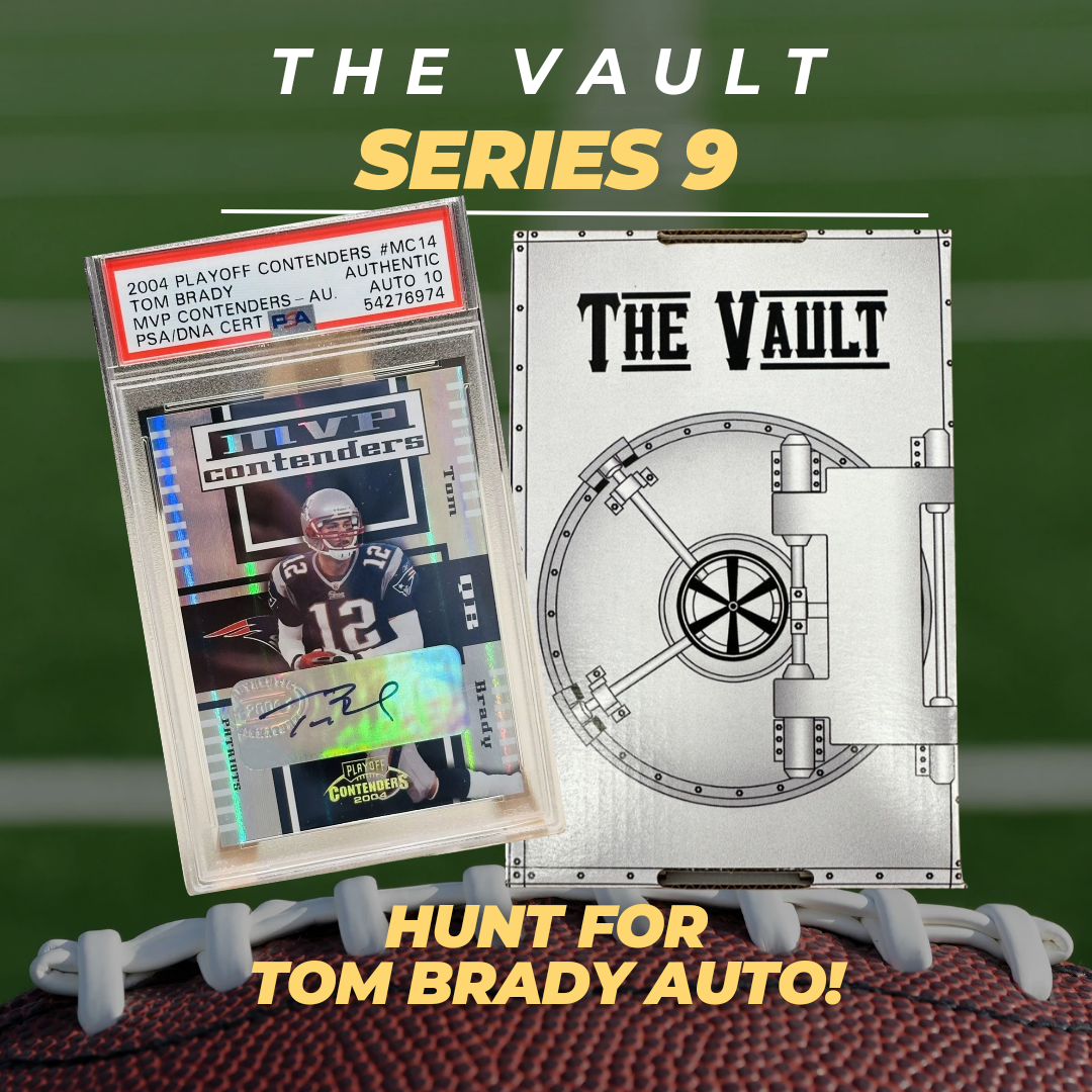 The Vault Football - Series 9 - Tom Brady Auto – The Ballgame