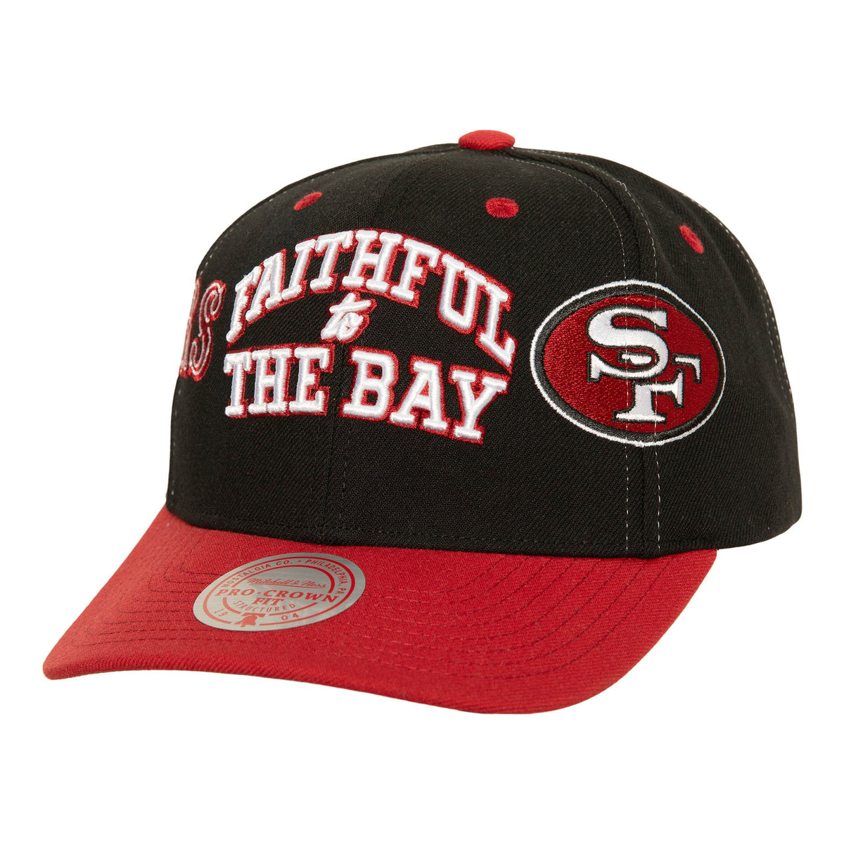 Mitchell & Ness FTTB 2 Tone Pro Snapback San Francisco 49ers – The Ballgame