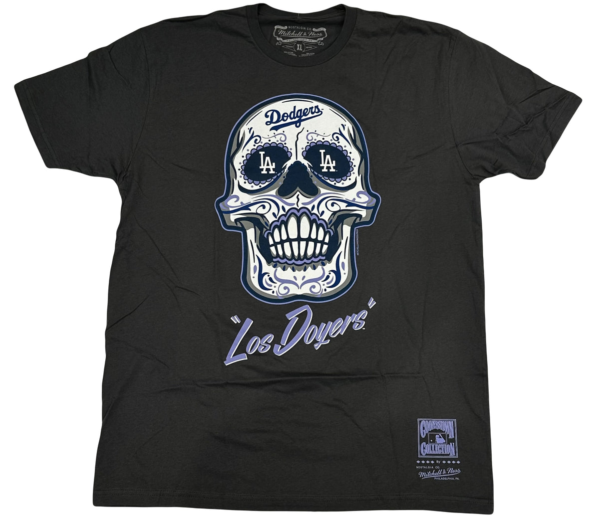 Mitchell & Ness Sugar Skull Tee Dodgers – The Ballgame