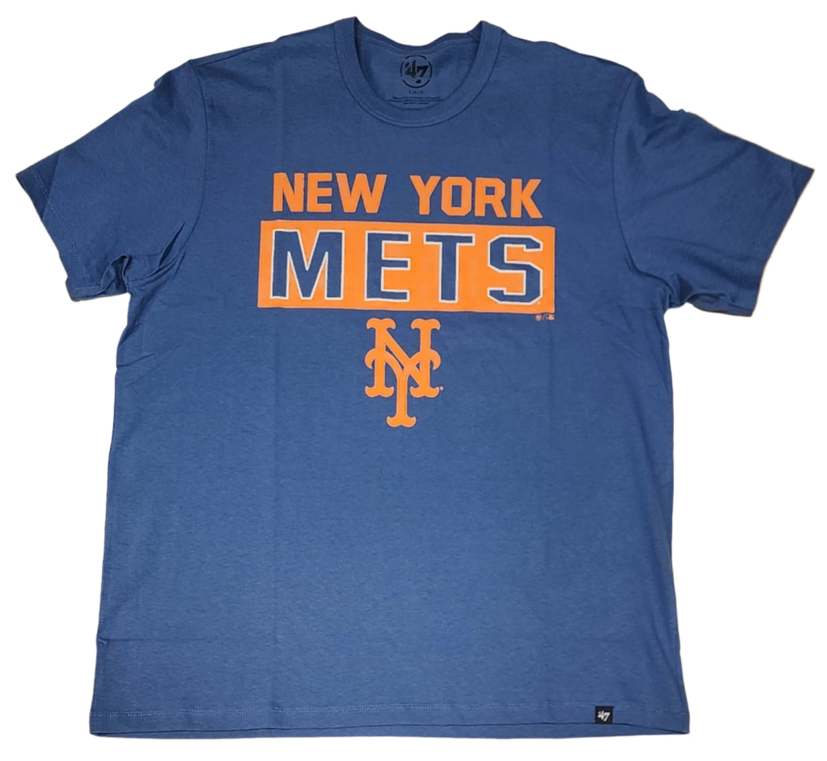 '47 Brand New York Mets Cadet Blue Framework Franklin Tee – The Ballgame